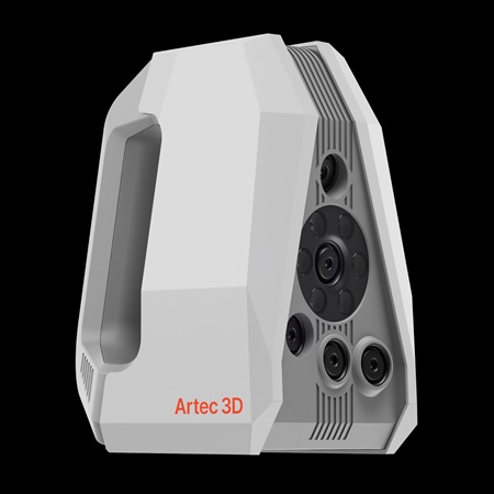 Escáner 3D Artec Spider II rendimiento metrológico certificado