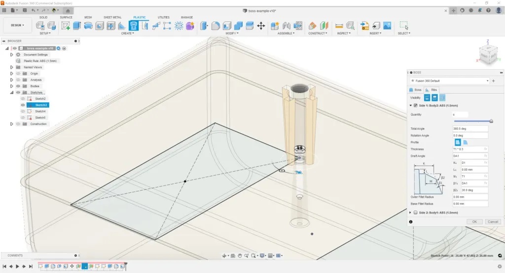 El software Autodesk Fusion 360 una aplicación integrada CAD/CAM/CAE