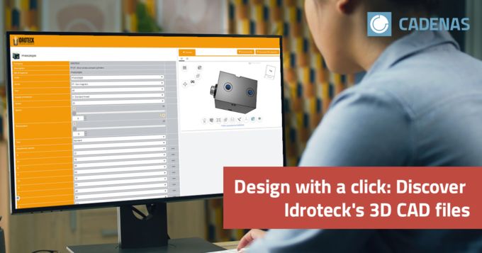 Nuevo catálogo digital CAD de cilindros hidráulicos Idroteck Srl con la ...