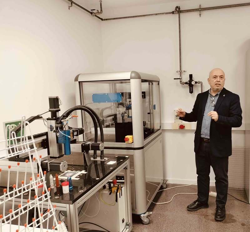 CIM UPC presenta su tecnología Direct Ink Writing