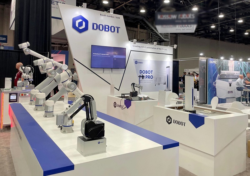 DOBOT presenta el robot colaborativo CR3L en la feria Automate