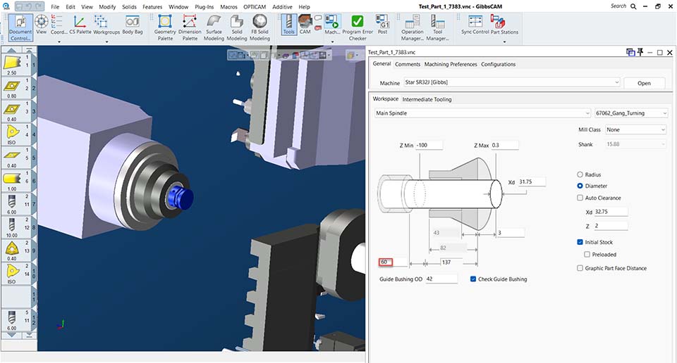 GibbsCAM software CAD/CAM con funciones IA para el taller de mecanizado