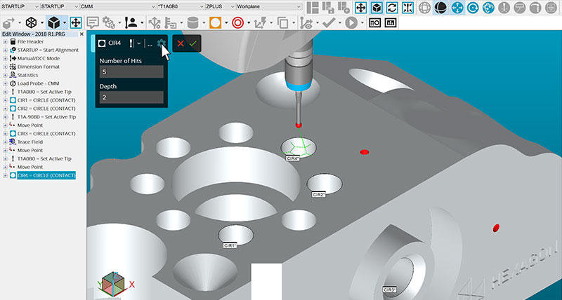 Hexagon Manufacturing Intelligence presenta PC-DMIS con nuevas herramientas para medición de ...
