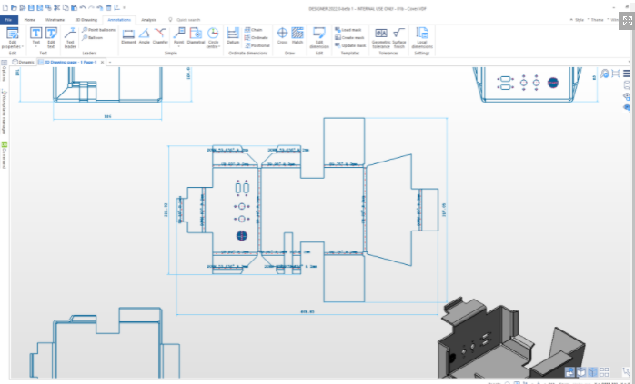 Software RADAN para diseño y manufactura de chapa metálica